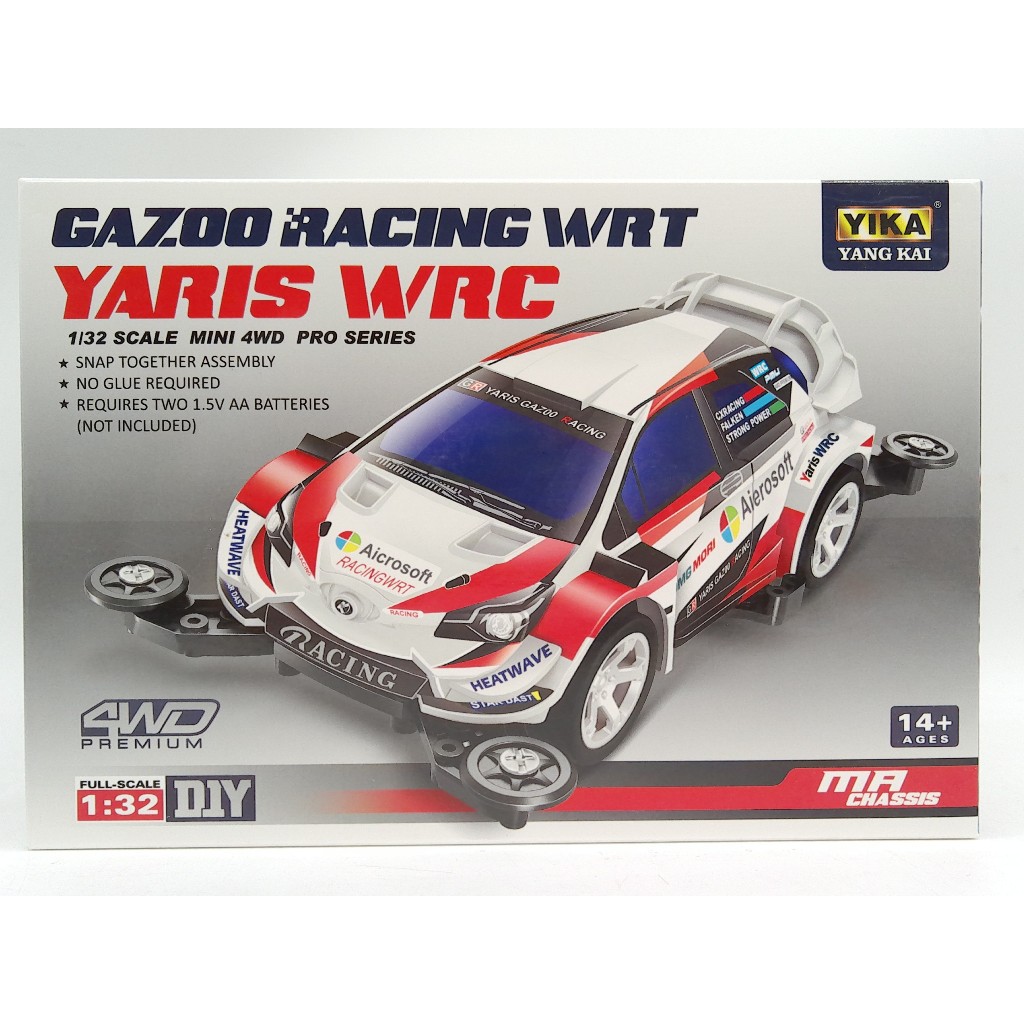 Jual Rep. Tamiya Yika Mini 4WD Yaris WRC MA Suspension Chassis Yika ...