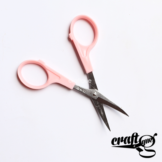 Jual Gunting Bordir Plastic PINK (Ujung Bengkok Melengkung) | Shopee ...