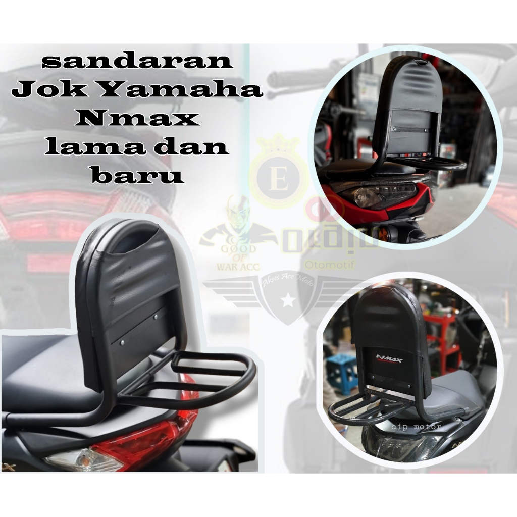 Jual Sandaran Jok Motor Yamaha Nmax Old 2015 - 2019 dan New Nmax 2020 ...