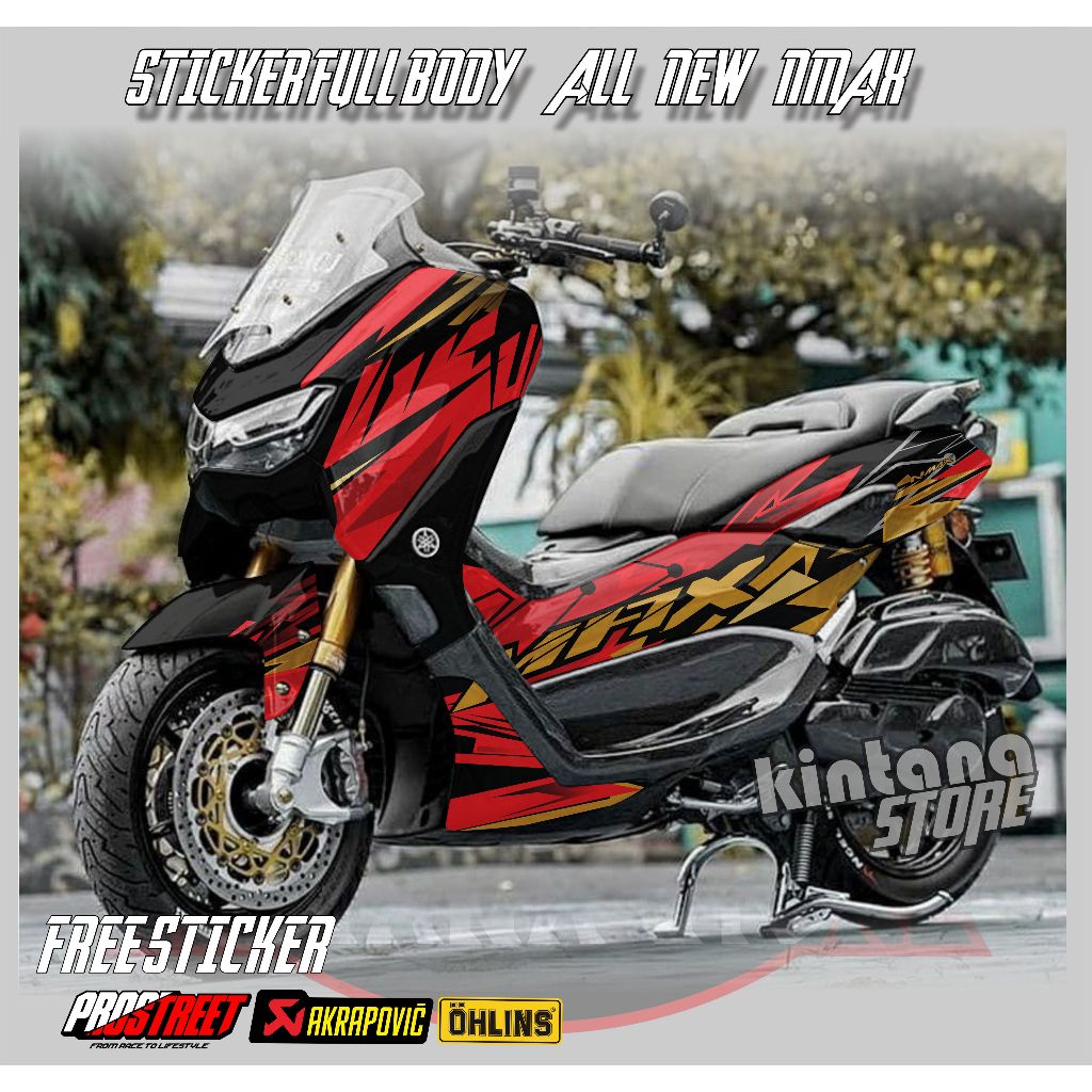 Jual Decal Stiker Motor Decal Nmax 2020 2021 2022 Modifikasi Variasi ...