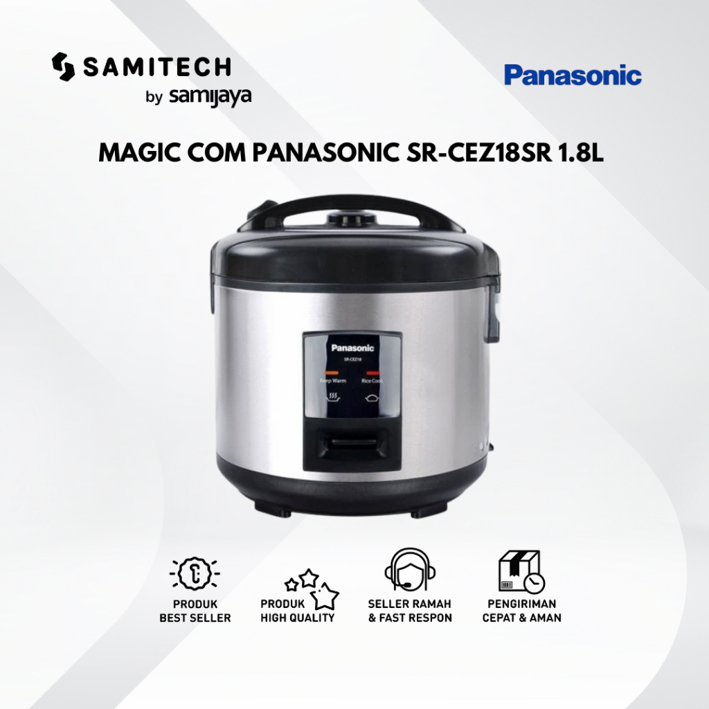 Jual MAGIC COM PANASONIC SR-CEZ18SR SR-CEZ18 SR SR CEZ18 SR 1,8LITER ...