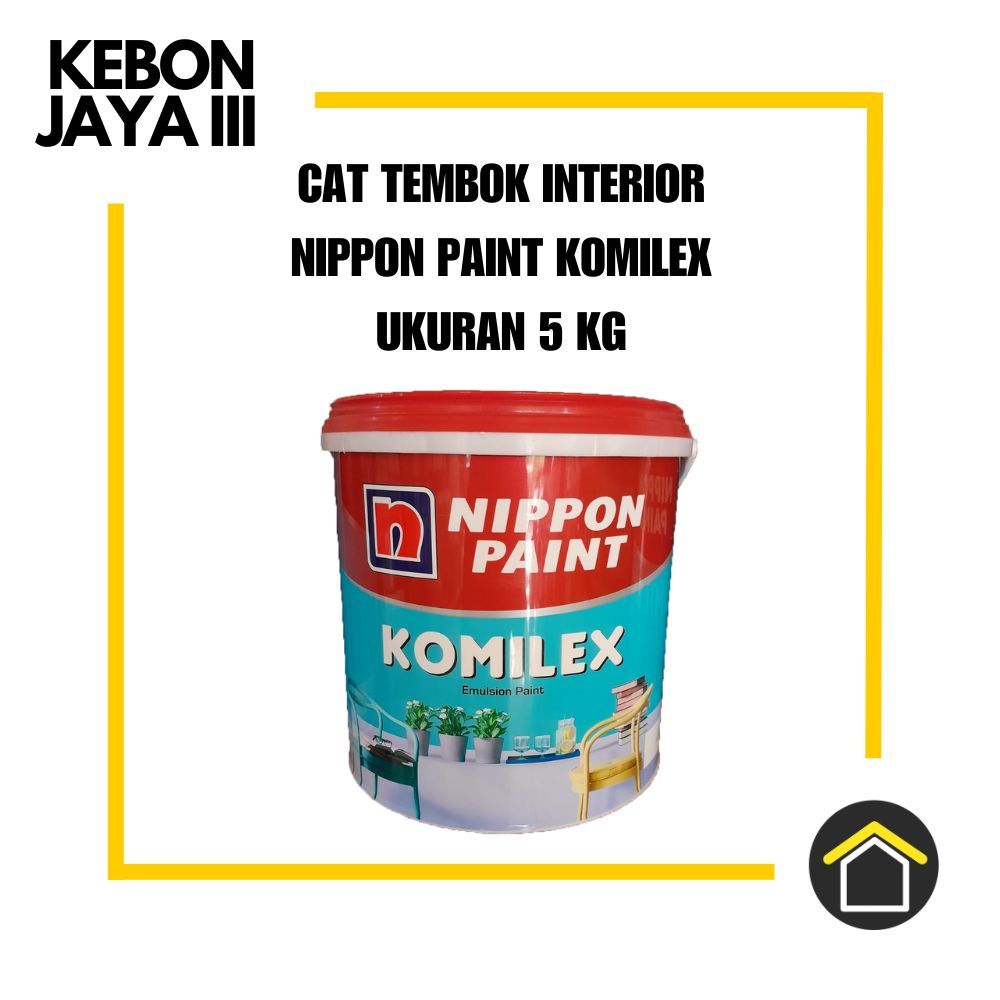 Jual Cat Tembok Interior Nippon Paint komilex | Shopee Indonesia