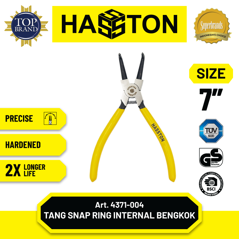 Jual Hasston Tang Ring Ver 7" / Tang Snap Ring External dan Internal ...