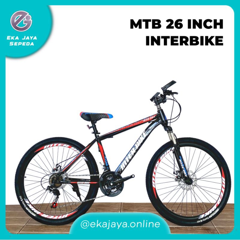 Jual Sepeda Gunung MTB Interbike Ukuran 26 Inch | Shopee Indonesia