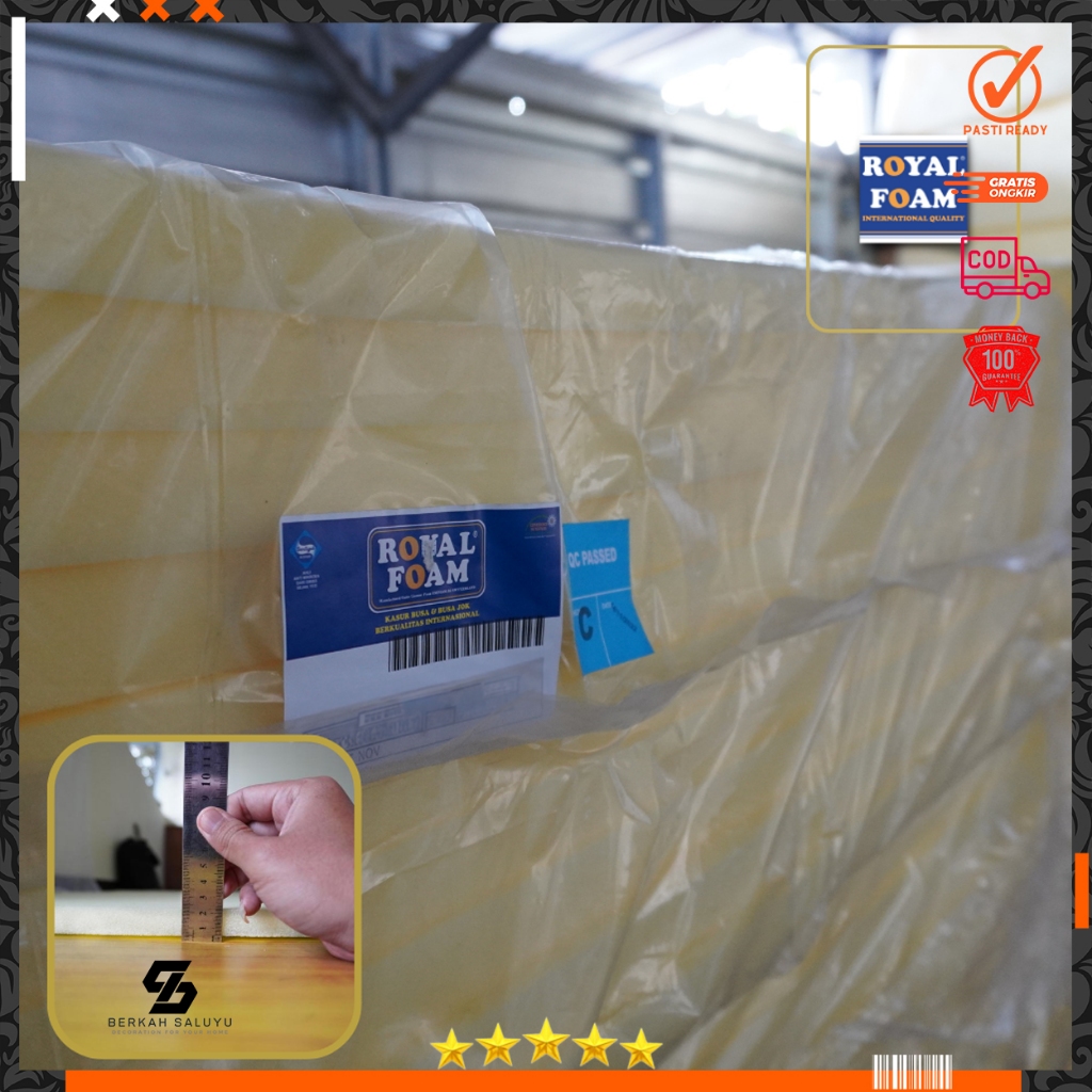 Jual Busa kuning Royal Foam empuk ukuran 150 cm x 100 cm x 2CM | Shopee ...