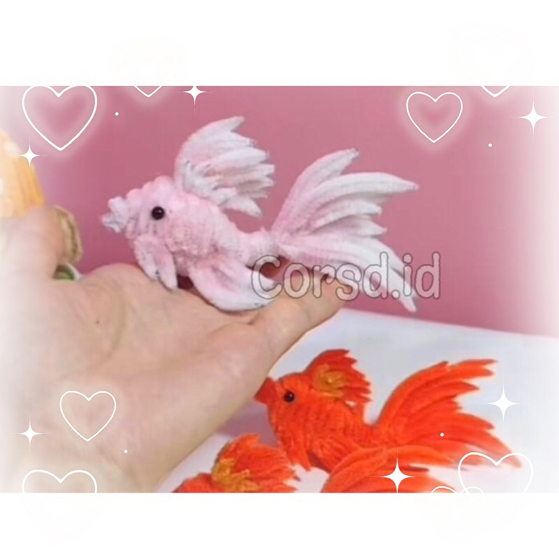 Jual GANTUNGAN KUNCI IKAN MAS / GANCI IKAN MAS | Shopee Indonesia