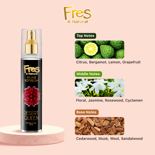 Jual FRES & Natural Fine Fragrance Mist Botol 100mL || Parfum Spray ...