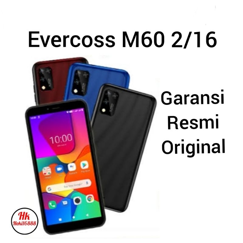 Jual Evercoss M60 Ram 2/16 Garansi Resmi 1 Tahun | Shopee Indonesia