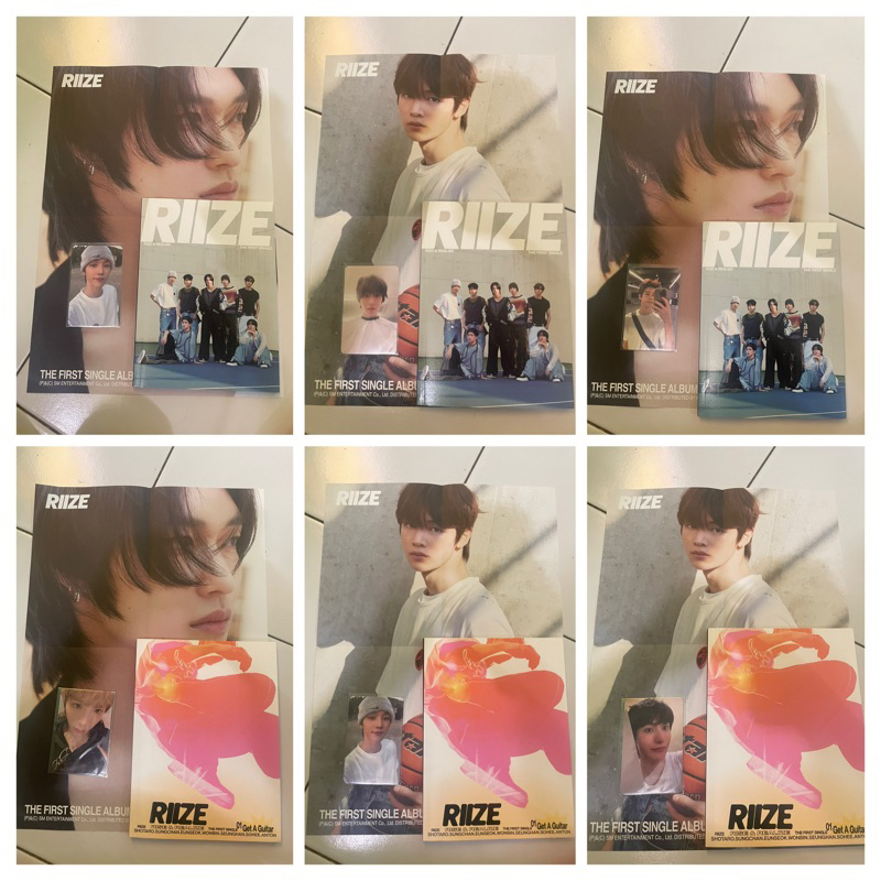 Jual ALBUM RIIZE GET A GUITAR UNSEALED | Shopee Indonesia