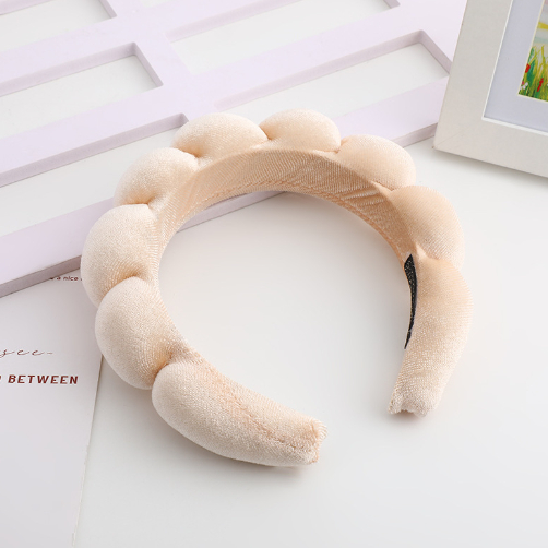 Jual OSM JKT F6224 Bando Shell Busa Tebal / Korean Fluffy Head Band ...