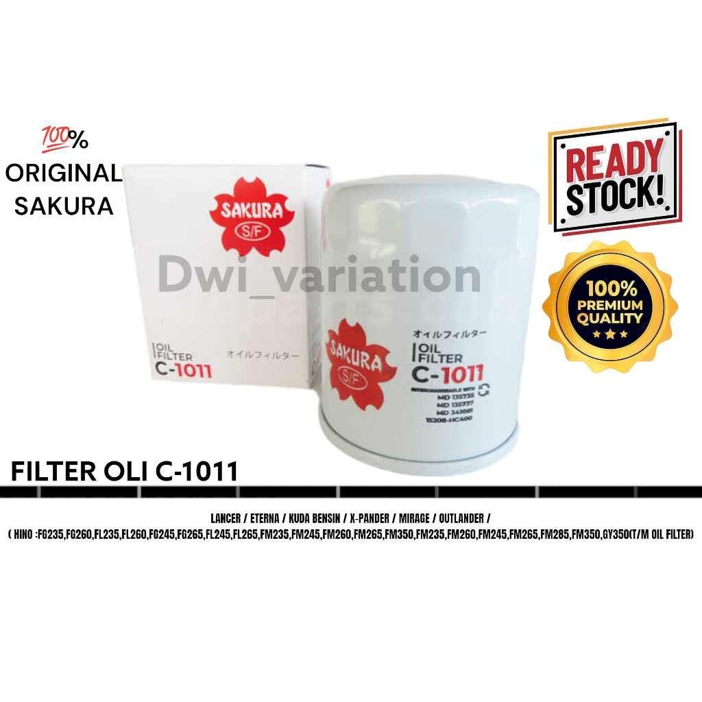 Jual FILTER OLI TRUCK HINO FG/FL/FM/GY/ M OIL FILTER ORIGINAL PRODUK ...