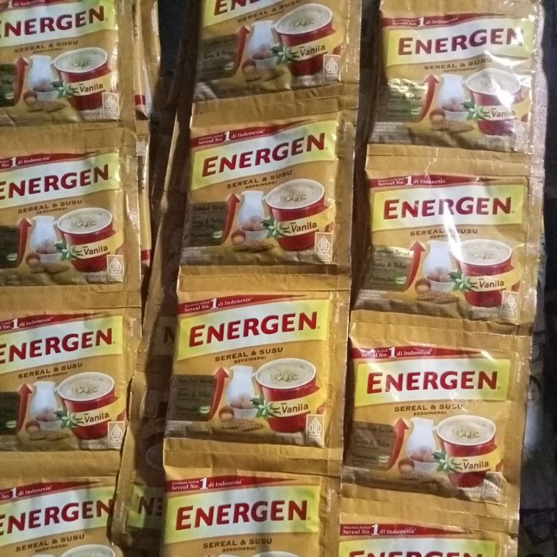 Jual Energen vanilla 1 renceng isi 10 | Shopee Indonesia