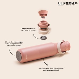 Jual LocknLock Metro Double Tumbler 710ml - LHC4203 | Shopee Indonesia