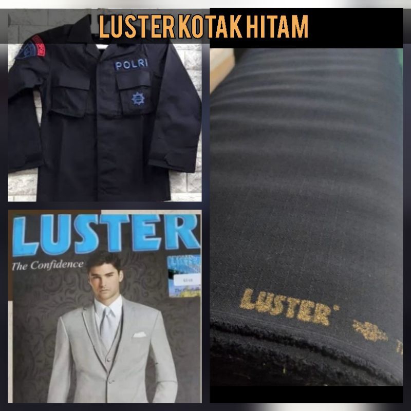 Jual Kain Luster Kotak Ribstop Bahan Seragam PDL PDLT Polri Polisi ...