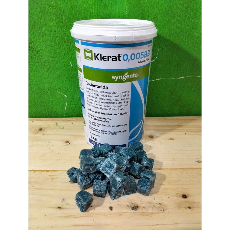 Jual Klerat 0,005BB isi 1 KG Rodentisida Tikus Rumah, Tikus Got, Tikus ...