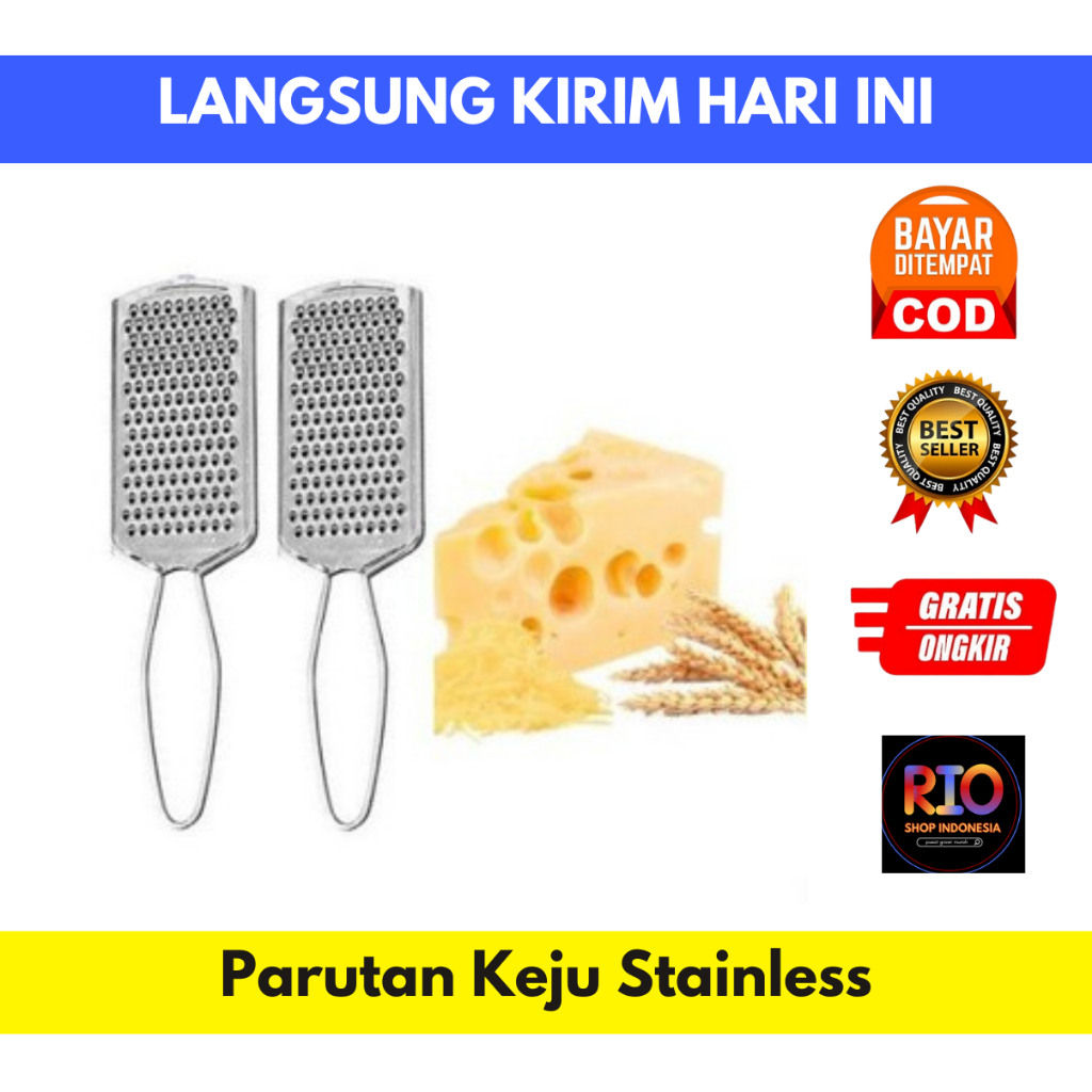 Jual Alat Parut Coklar Sayur Wortel Kentang Grated Cheese Serbaguna ...