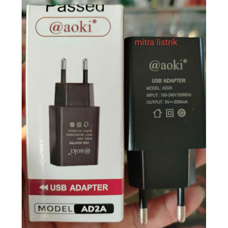 Jual Adaptor usb 5v-2A/usb adapter 5v 2A | Shopee Indonesia