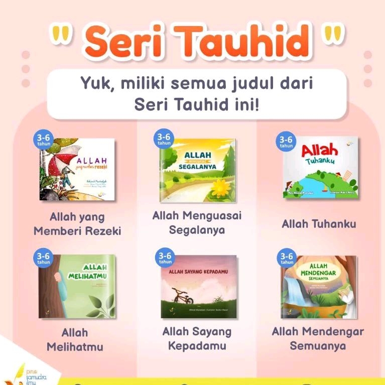 Jual [READY] Buku Anak Seri Tauhid : Allah Tuhanku, Allah yang Memberi ...
