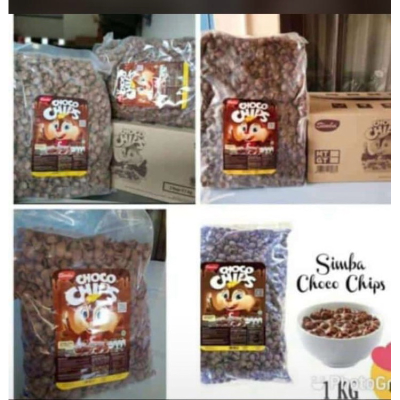 Jual Simba choco chips 1kg | Shopee Indonesia