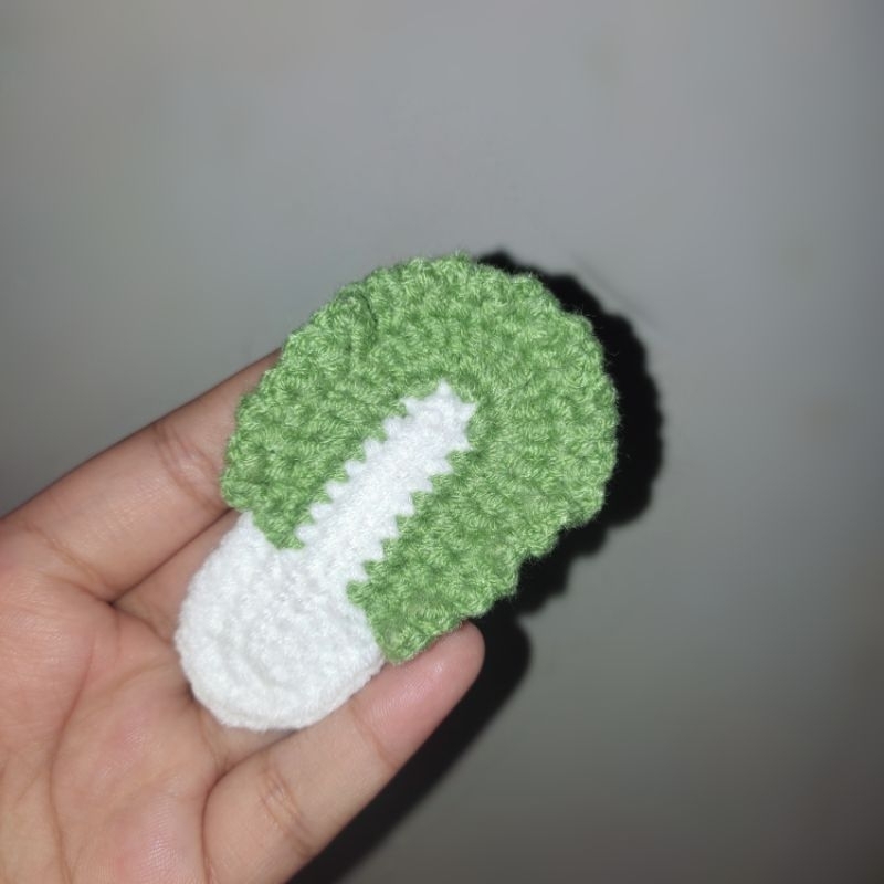 Jual Ready Stock!! COD DAY 2 Jepit Crochet Selada Baekhyun | Shopee ...