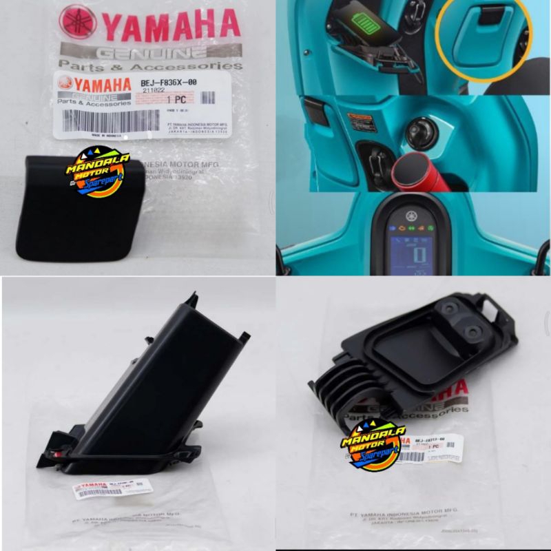 Jual COVER TUTUP BOX LACI YAMAHA FAZZIO NEO & LUX ORIGINAL YAMAHA ...