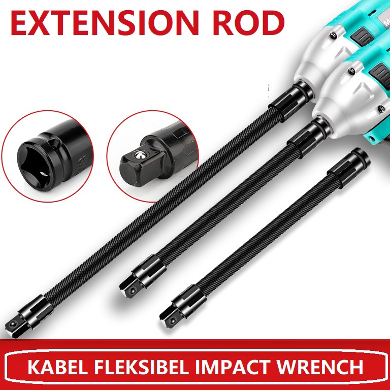 Jual Harga Spesial Sambungan Ekstensi Kabel Fleksibel Bor Impact Wrench ...