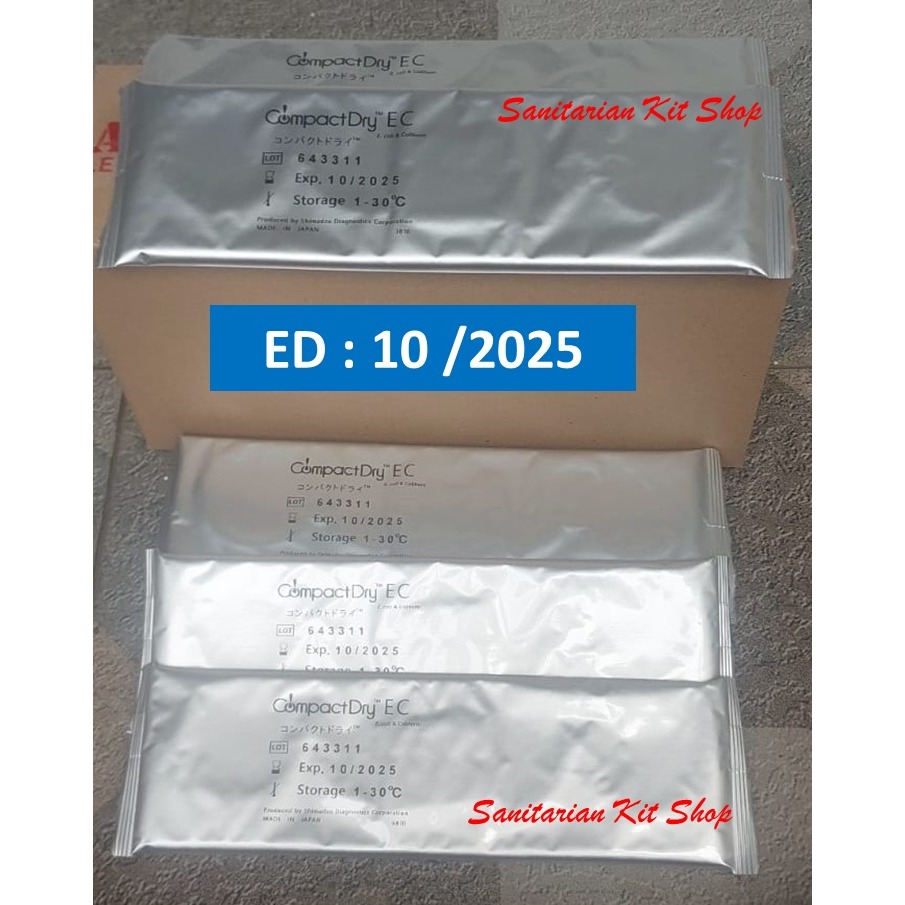 Jual Nissui Compact Dry EC 100 Test (25 Strip) | Shopee Indonesia