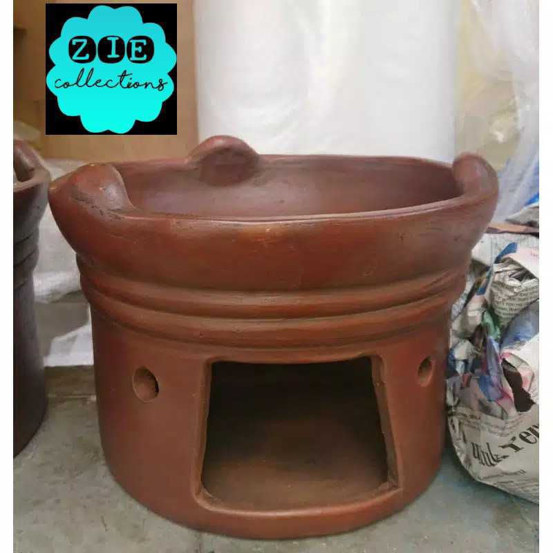 Jual ANGLO TUNGKU GERABAH TANAH LIAT DIAMETER 26 CM TUNGKU BAKAR ANGLO ...