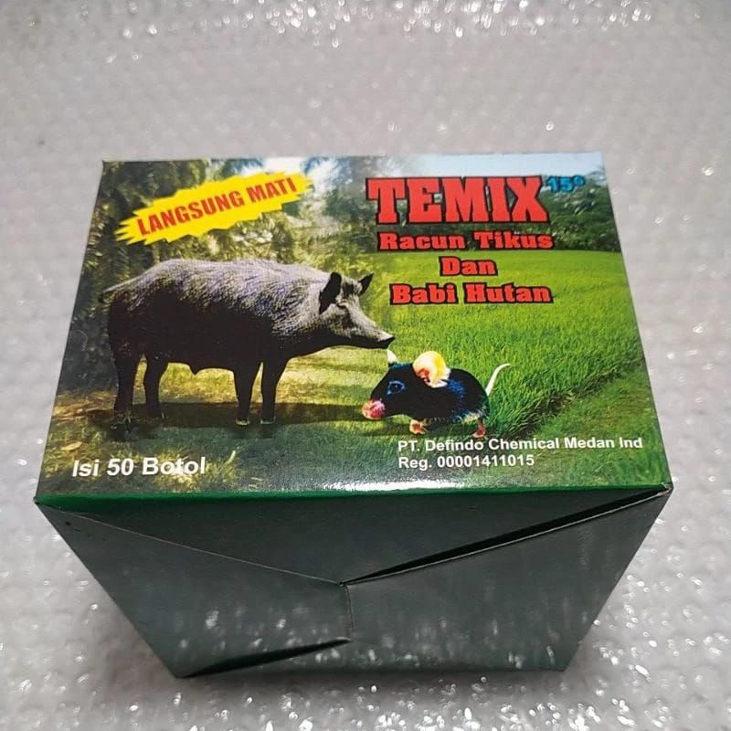 Jual (1 Box 50pcs) Temix Temik botol devindo 15G | Shopee Indonesia