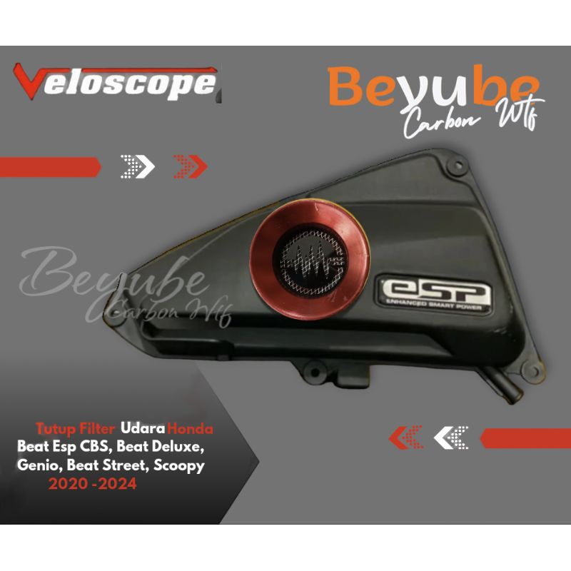 Jual Cover //TUTUP Filter Veloscope "DETAK" Honda Beat esp CBS//Beat ...