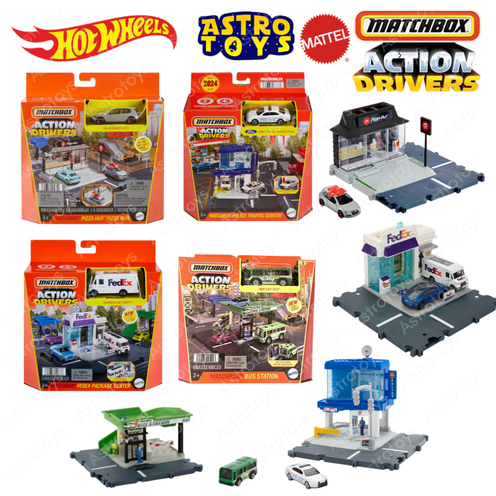 Jual Matchbox City Action Drivers Mainan Anak Track Diecast Mobil Metal ...