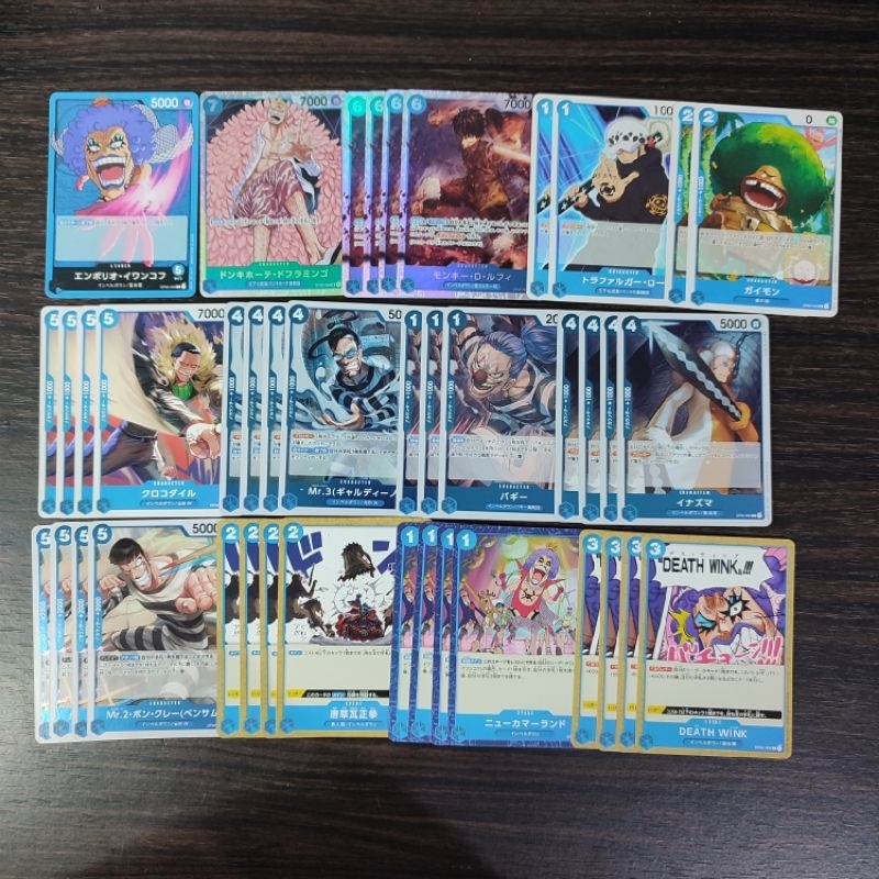 Jual one piece core deck Ivankov Blue ( Biru ) original | Shopee Indonesia