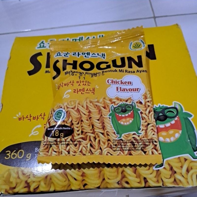 Jual shogun chicken flavour, mie kering siap makan | Shopee Indonesia