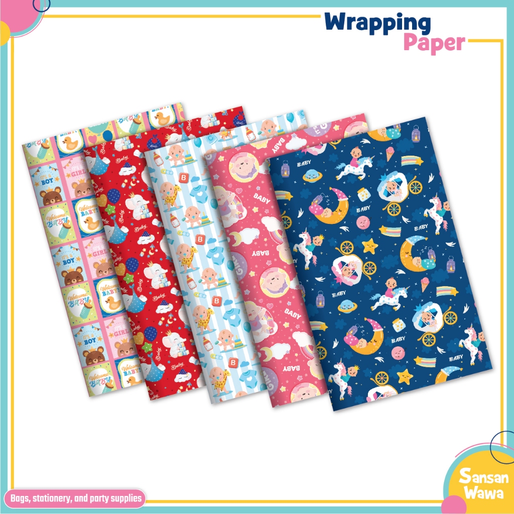 Jual Orderan Khusus Kertas Kado Jumbo dan Kertas Kado Kecil @1000 pcs ...