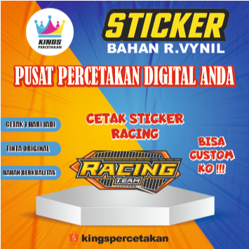 Jual Cetak Sticker Ritrama Vinyl Berkualitas Bisa Custom Desain & Size ...