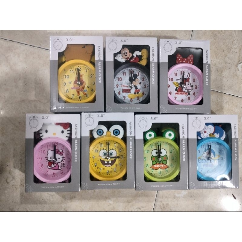 Jual Jam weker lonceng karakter | Shopee Indonesia