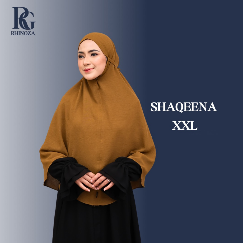 Jual Bergo Maryam XXL Hijab Jilbab Instan Crinkle Airflow Tali Non Pet Jumbo Shaqeena | Shopee ...