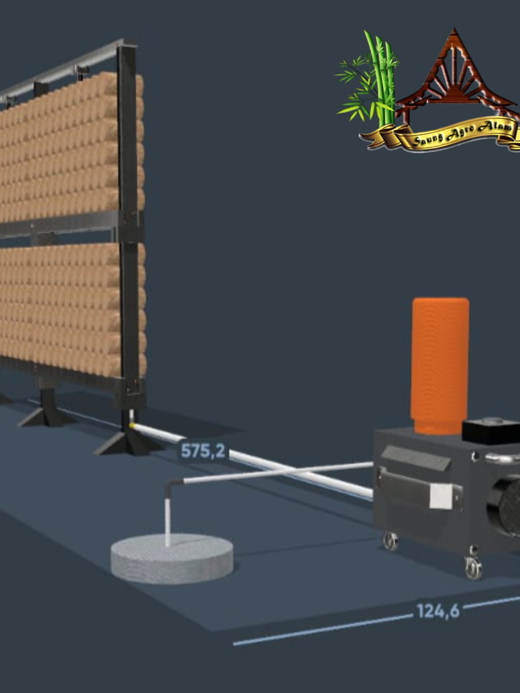 Jual 1. Rak Std. (Tipe PM-1) Pembudidayaan Jamur (uk.250 Baglog ...