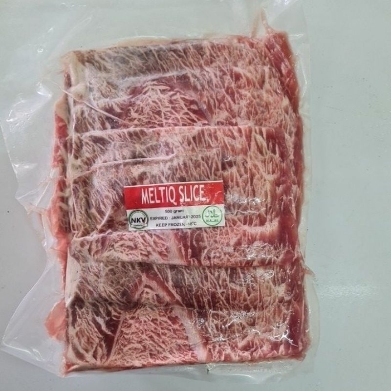 Jual Beef Slice Meltique / Daging Slice Meltik 500gram | Shopee Indonesia