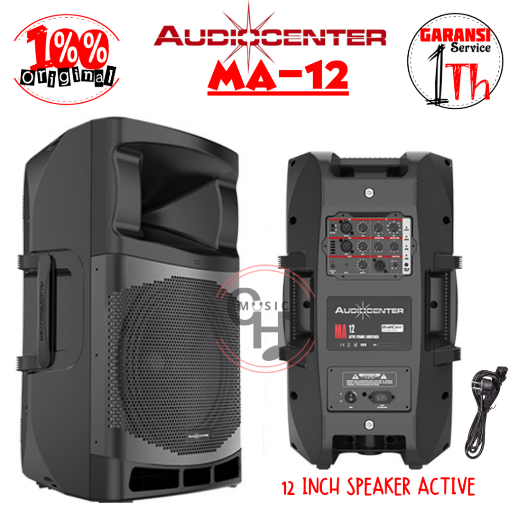 Jual AudioCenter MA12 12" Full Range DSP-Controlled Speaker Aktif ...