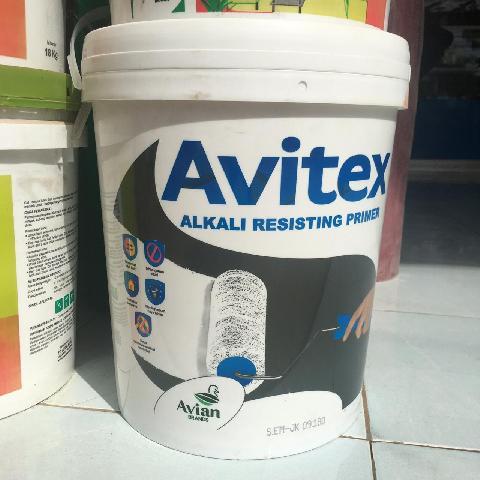 Jual Cat tembok alkali cat dasar avitex alkali resisting primer 21 kg ...