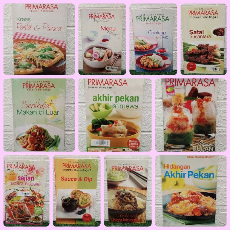 Jual Resep masakan primarasa ( A) | Shopee Indonesia