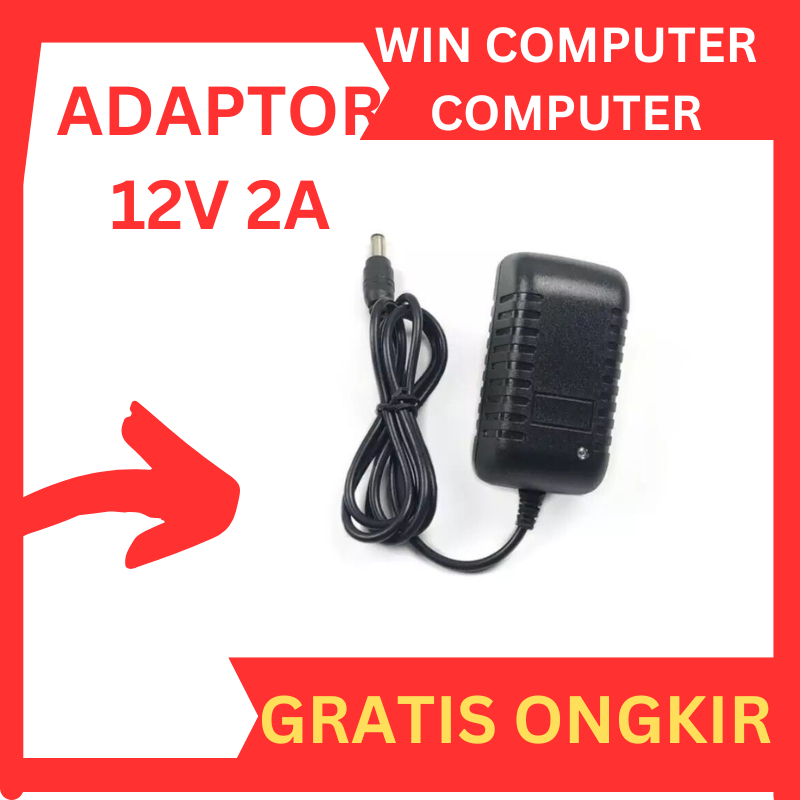 Jual Adaptor 12V 2A / Adaptor 12 Volt 2 Ampere | Shopee Indonesia