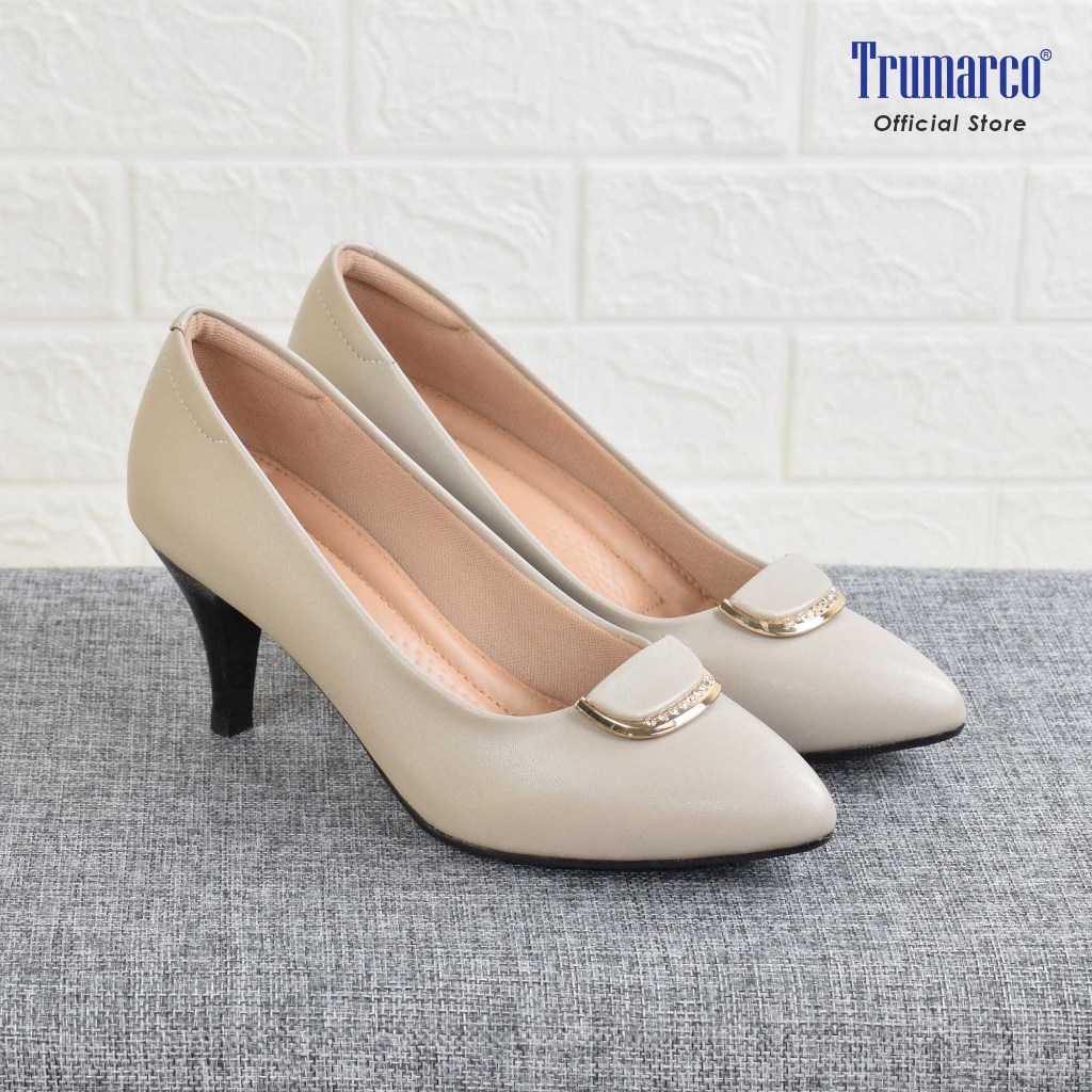 Jual TRUMARCO Sepatu Kerja / Sepatu Heels Wanita [HAK 7 CM] TIS 701 ...