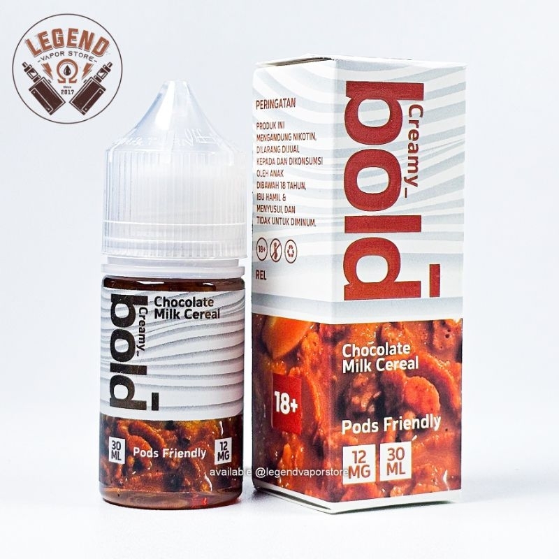 Jual SALT NIC - LIQUID BOLD Creamy Series 30ML 12MG AUTHENTIC | Shopee ...