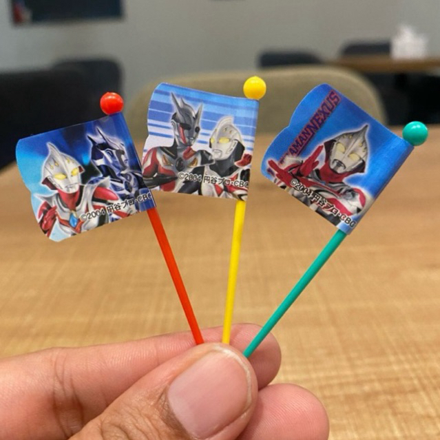 Jual ultraman flag pick / bento / lunch box | Shopee Indonesia