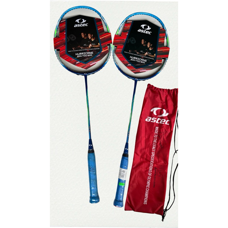 Jual RAKET BADMINTON BULUTANGKIS ASTEC HURRICANE 600 | Shopee Indonesia