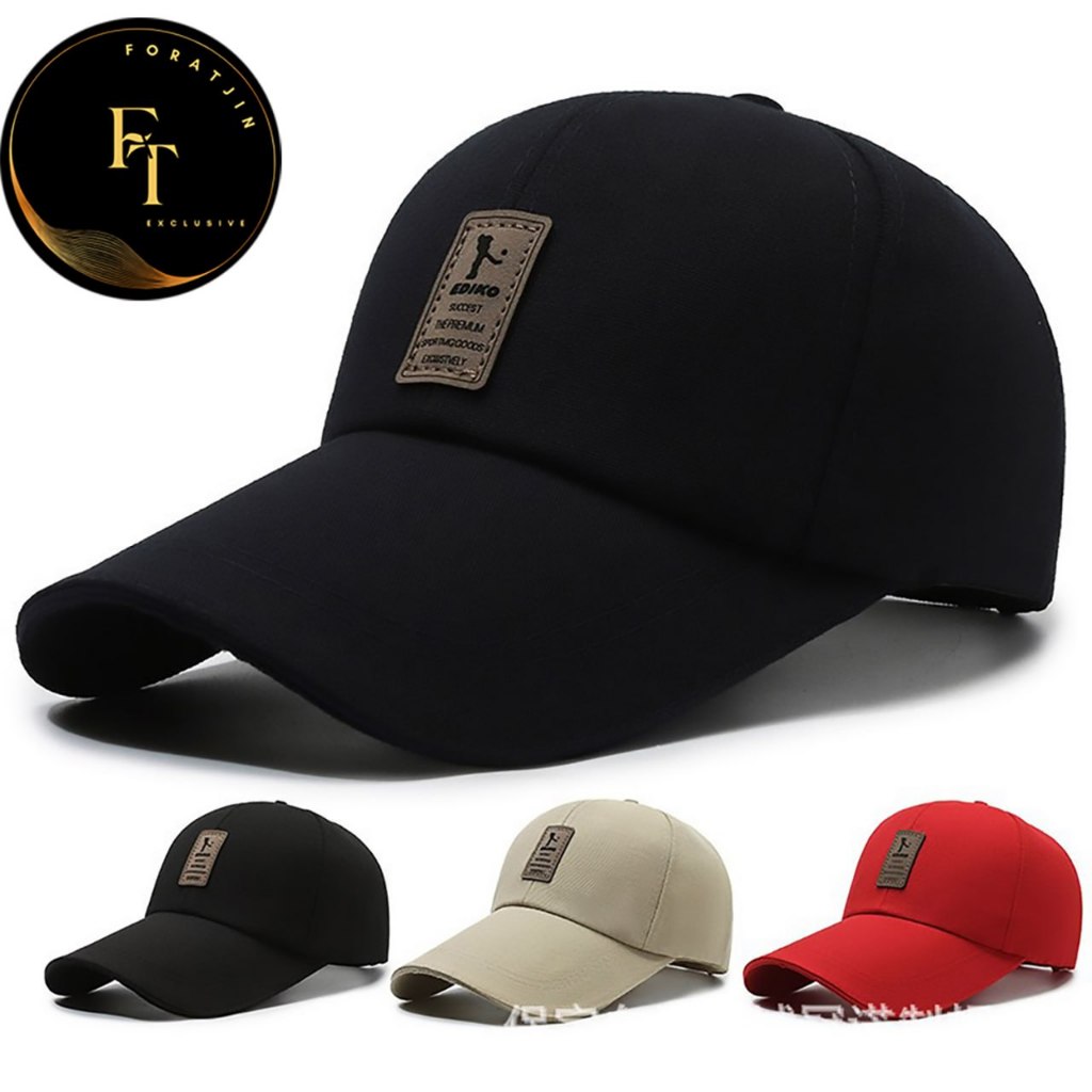 Jual Foratjin- Ediko Baseball Cap Premium Quality / Topi Baseball ...