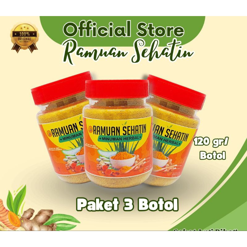 Jual PAKET JSR RAMUAN SEHATIN 3 BTL || RIMPANG | Shopee Indonesia