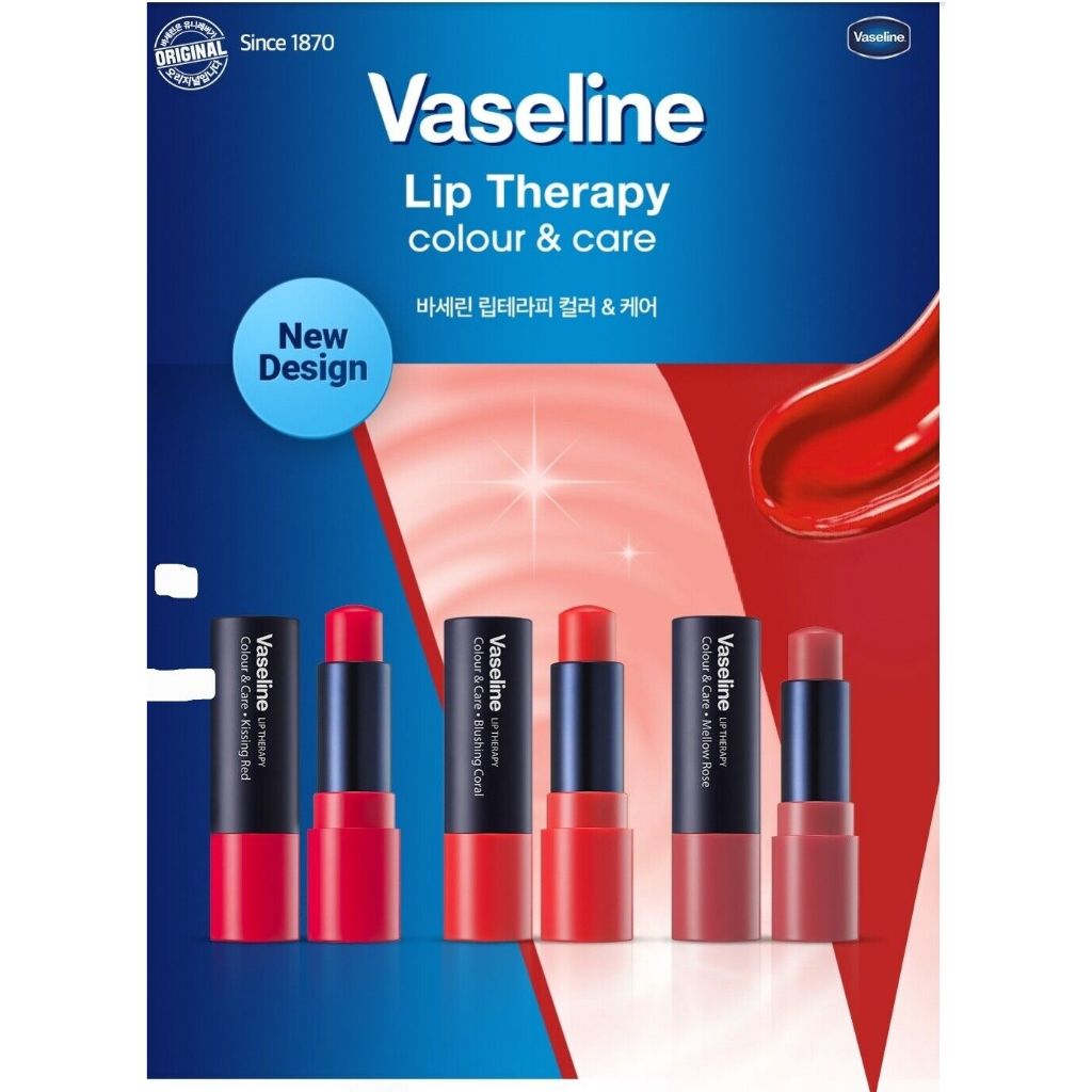 Jual Vaseline Lip Care color+care 3g | Shopee Indonesia